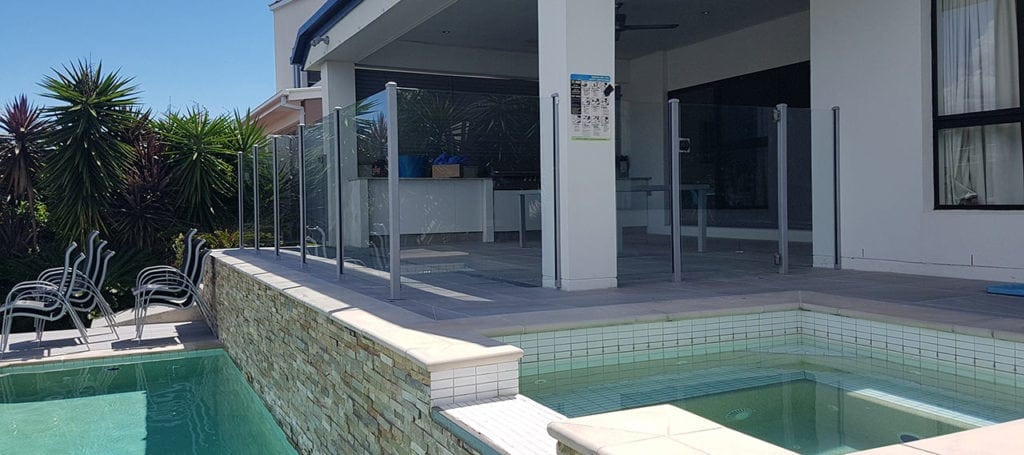 Semi Frameless Glass Pool Fencing | Absolute Fencing | Gold Coast